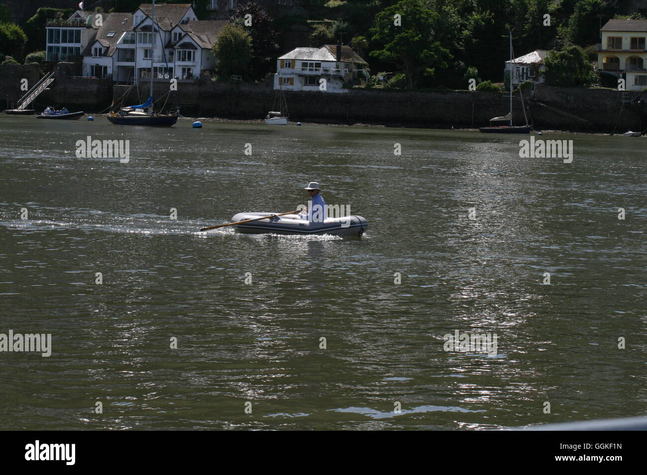 Man in dingy hi-res stock photography and images - Alamy