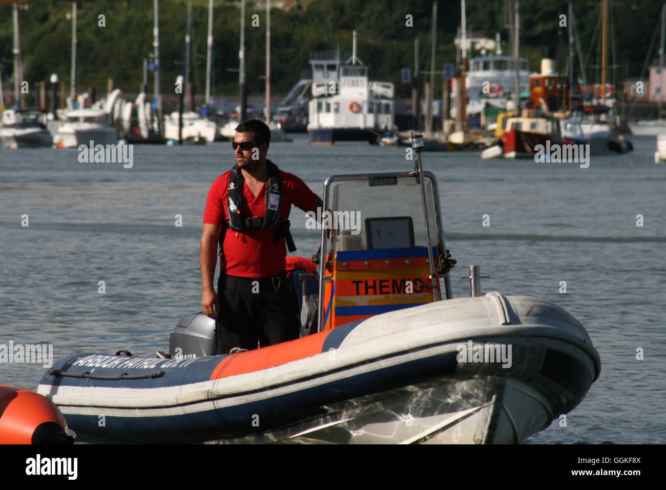 harbor, harbour, harbour patrol boat, dartmouth harbour, dartmouth ...