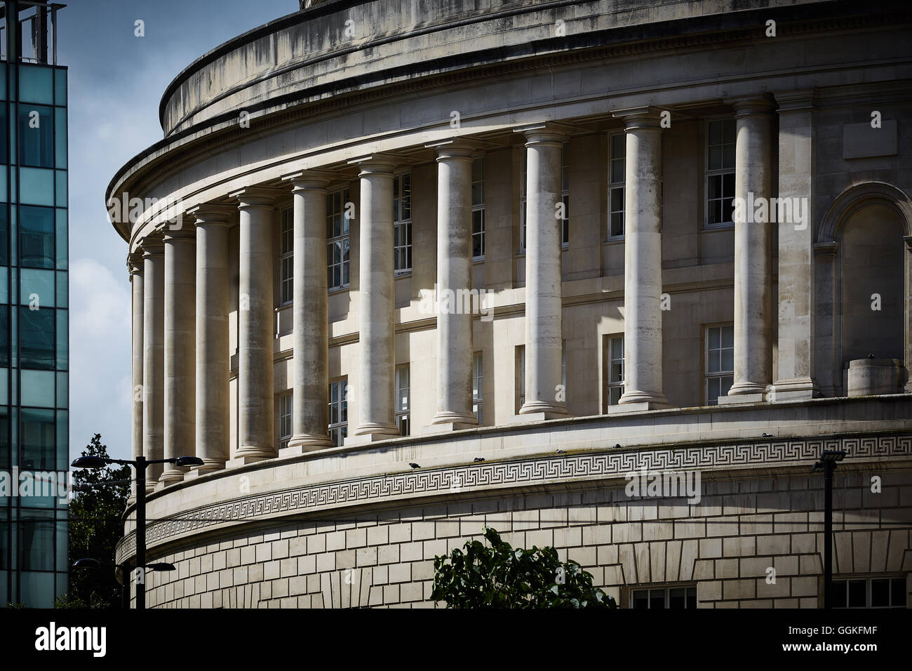 Manchester Central Library exterior St Peter's Square rotunda domed ...