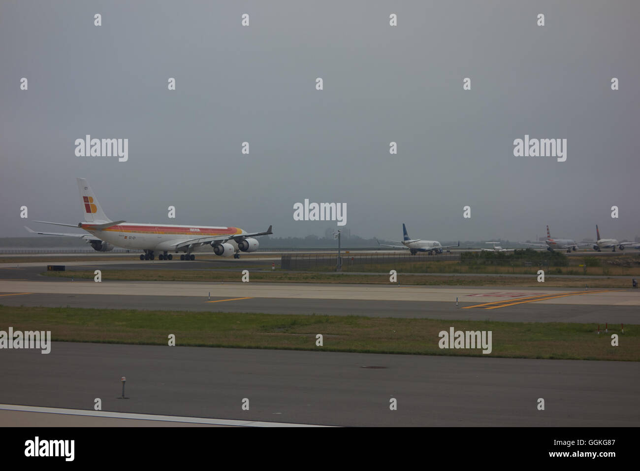Jet airlines at airport. USA Stock Photo - Alamy