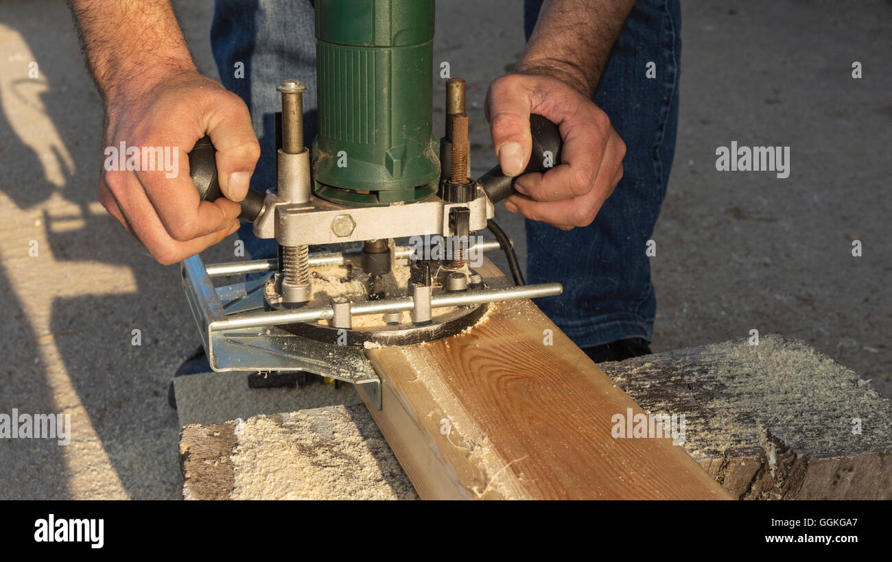 Wood router hi-res stock photography and images - Alamy