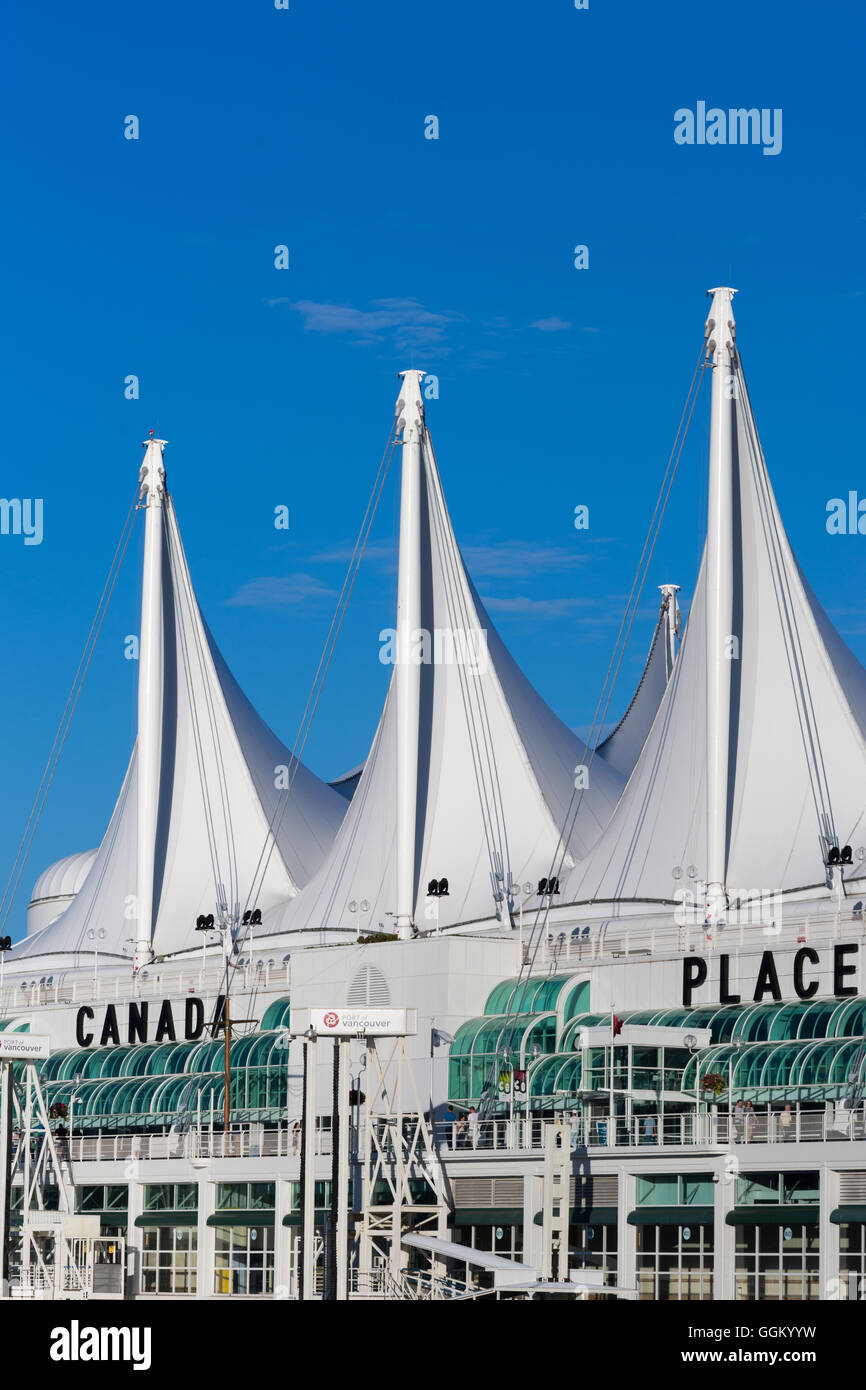 Canada Place Cruise Terminal in Vancouver Stock Photo - Alamy