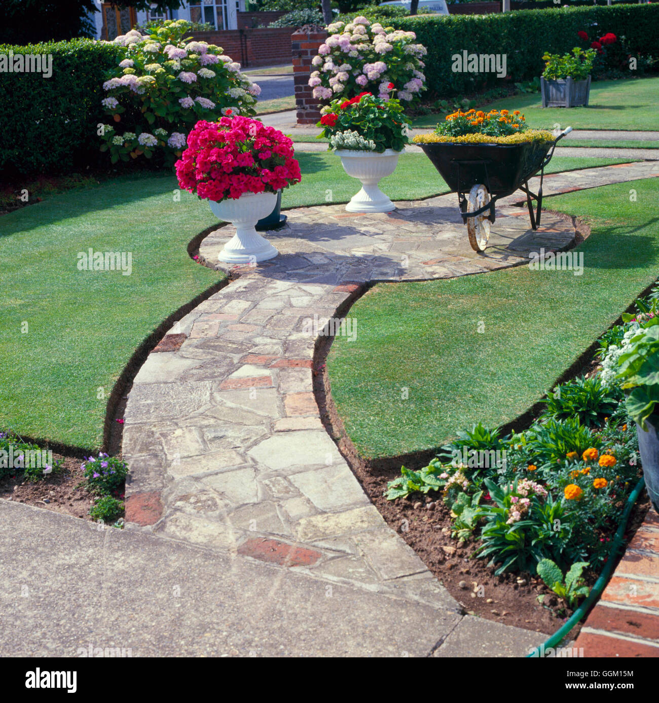 Paths and Paving PAP031354 Stock Photo - Alamy