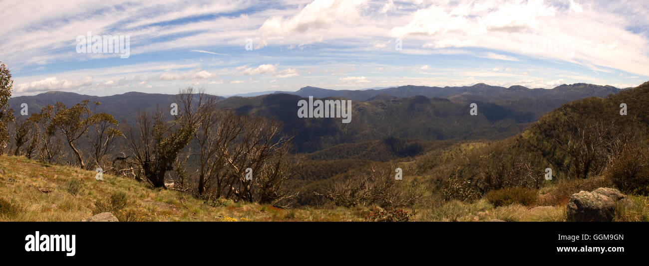 Picture Point, Alpine National Park, Victorian High Country Stock Photo ...