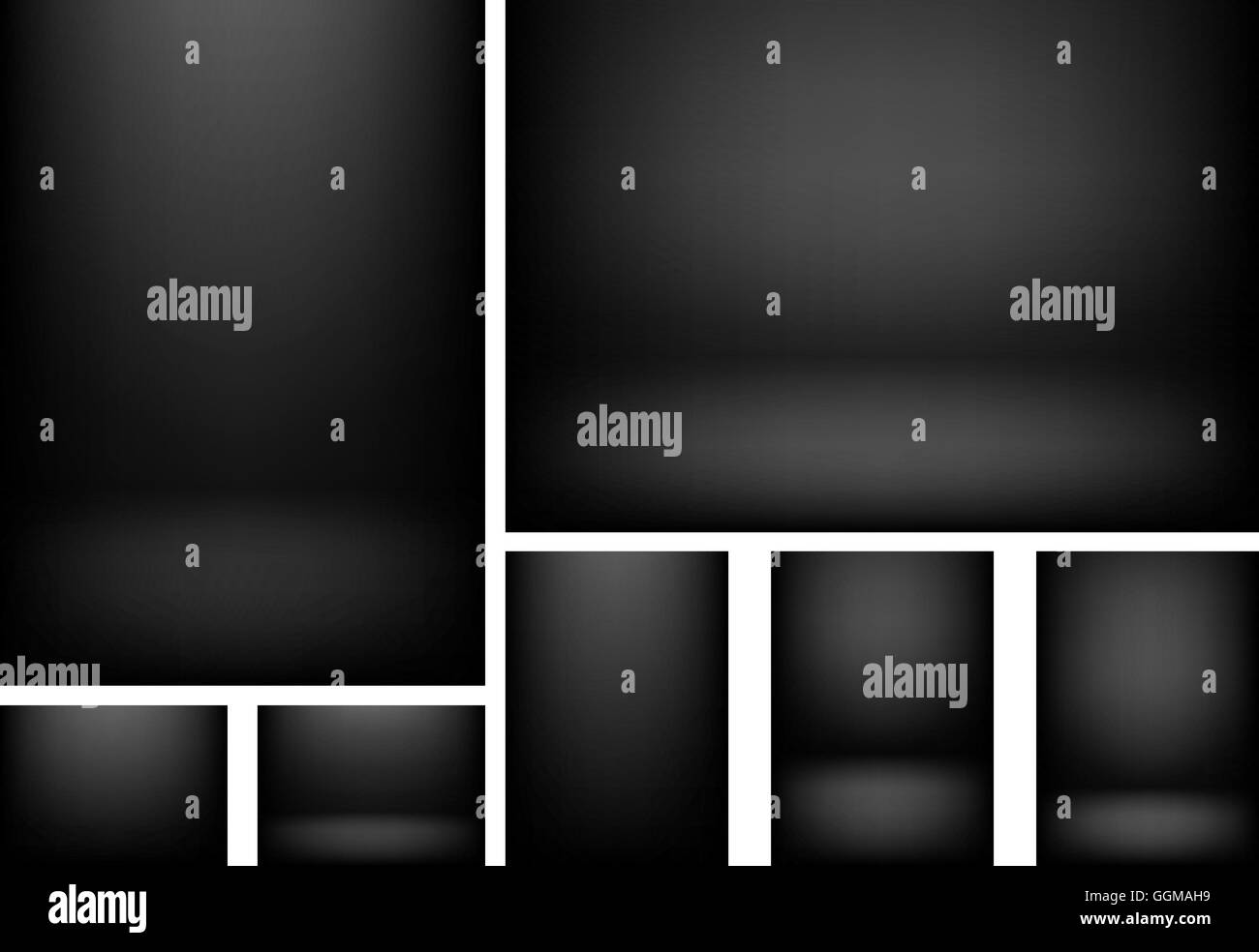 Studio show set Black and White Stock Photos & Images - Alamy