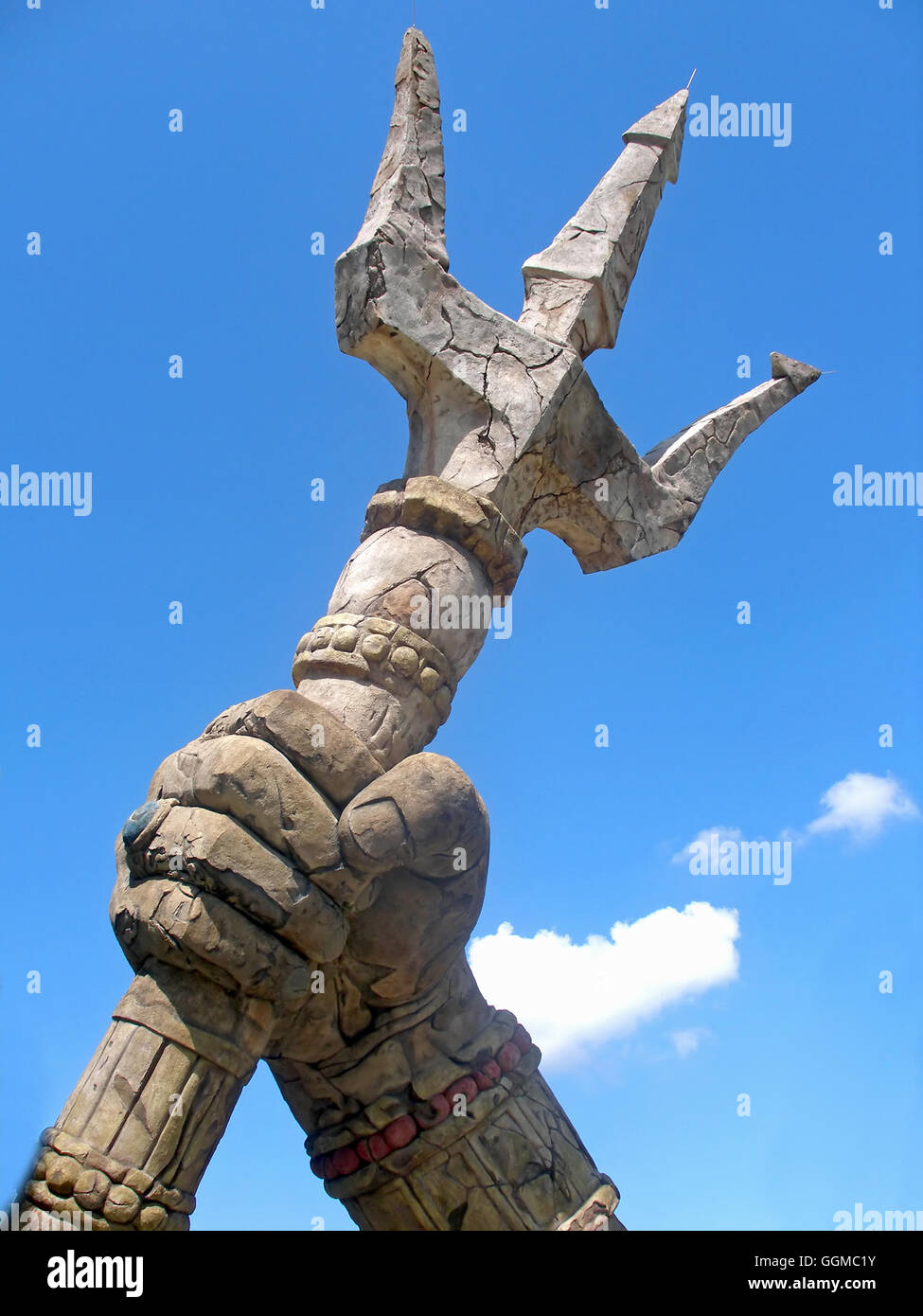 Devil demon trident pitchfork hi-res stock photography and images - Alamy