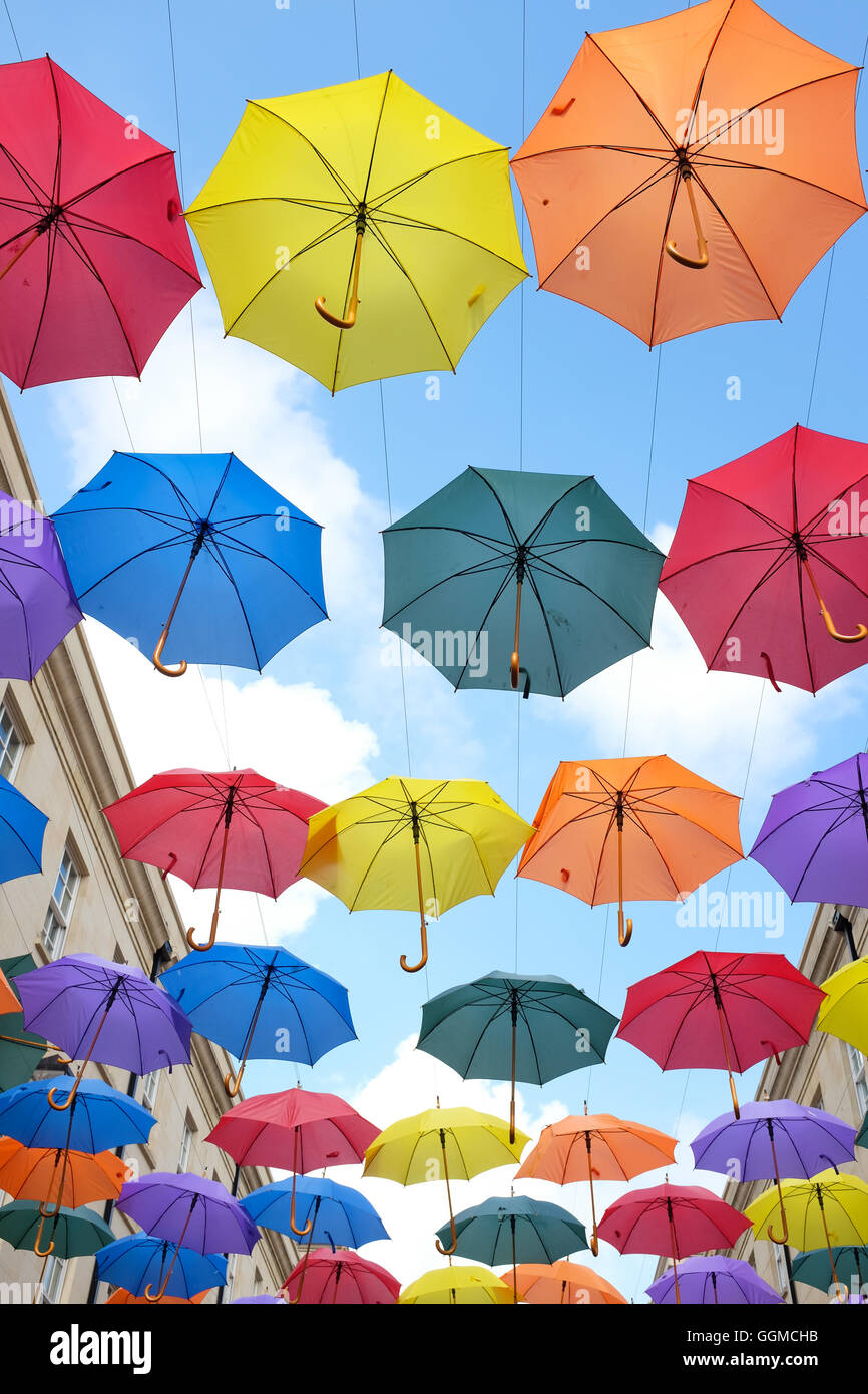 Colorful brollies hi-res stock photography and images - Alamy