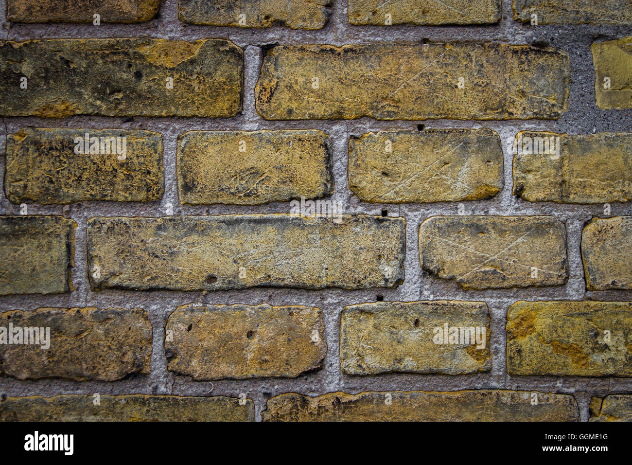 simpe brown brick wall as a background Stock Photo - Alamy