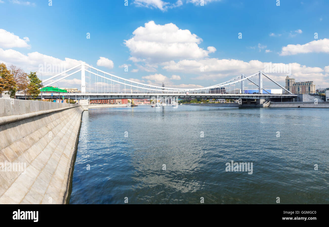 Krymsky bridge hi-res stock photography and images - Alamy