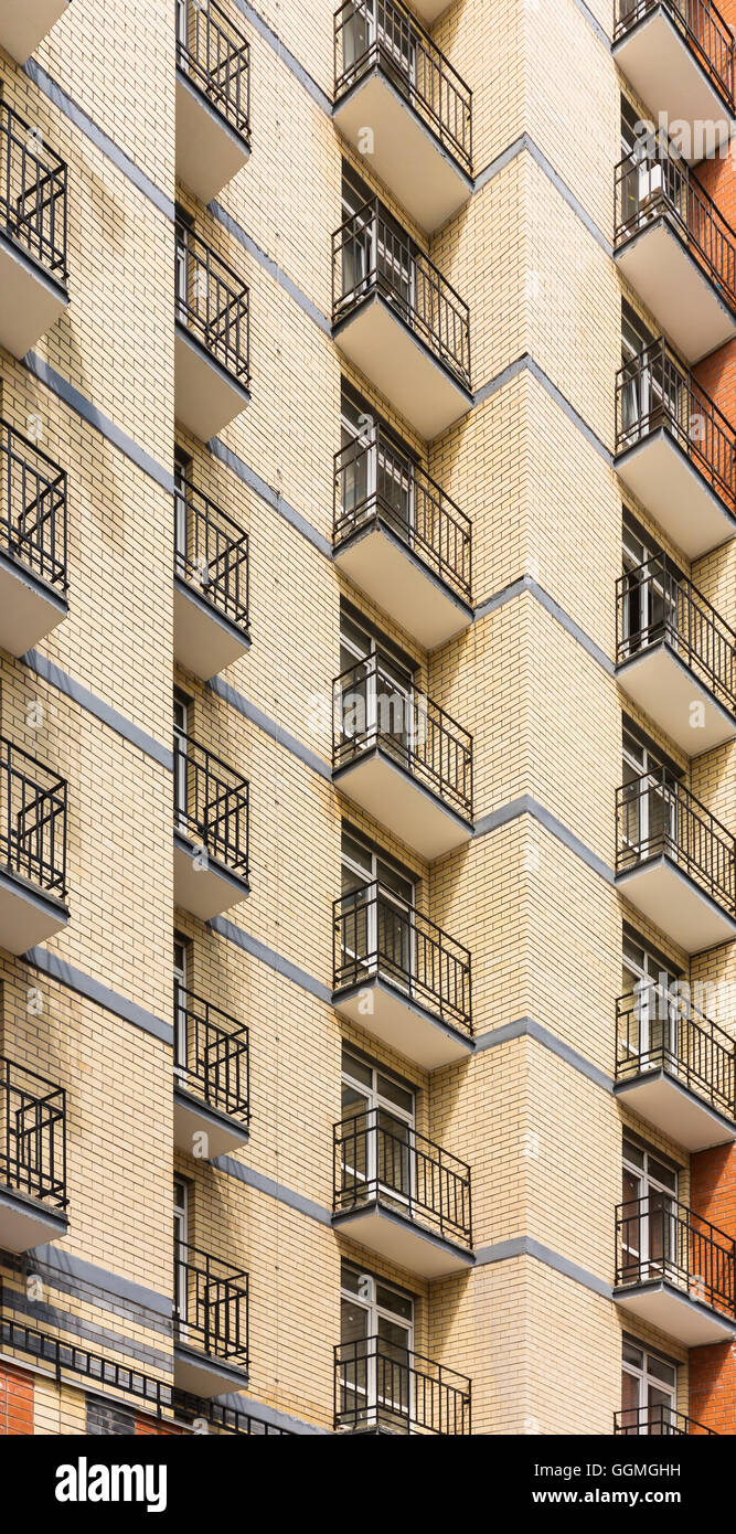 New modern multistorey apartment building Stock Photo - Alamy