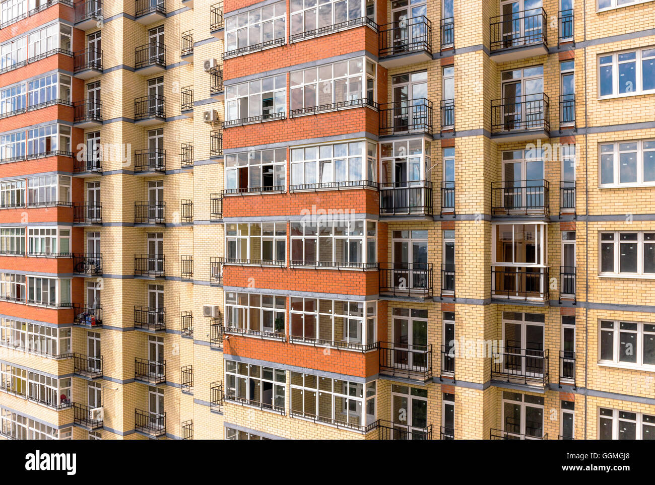 New modern multistorey apartment building Stock Photo - Alamy