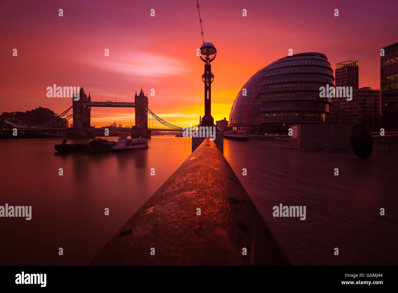Tower Bridge from More London, London, United Kingdom Stock Photo - Alamy