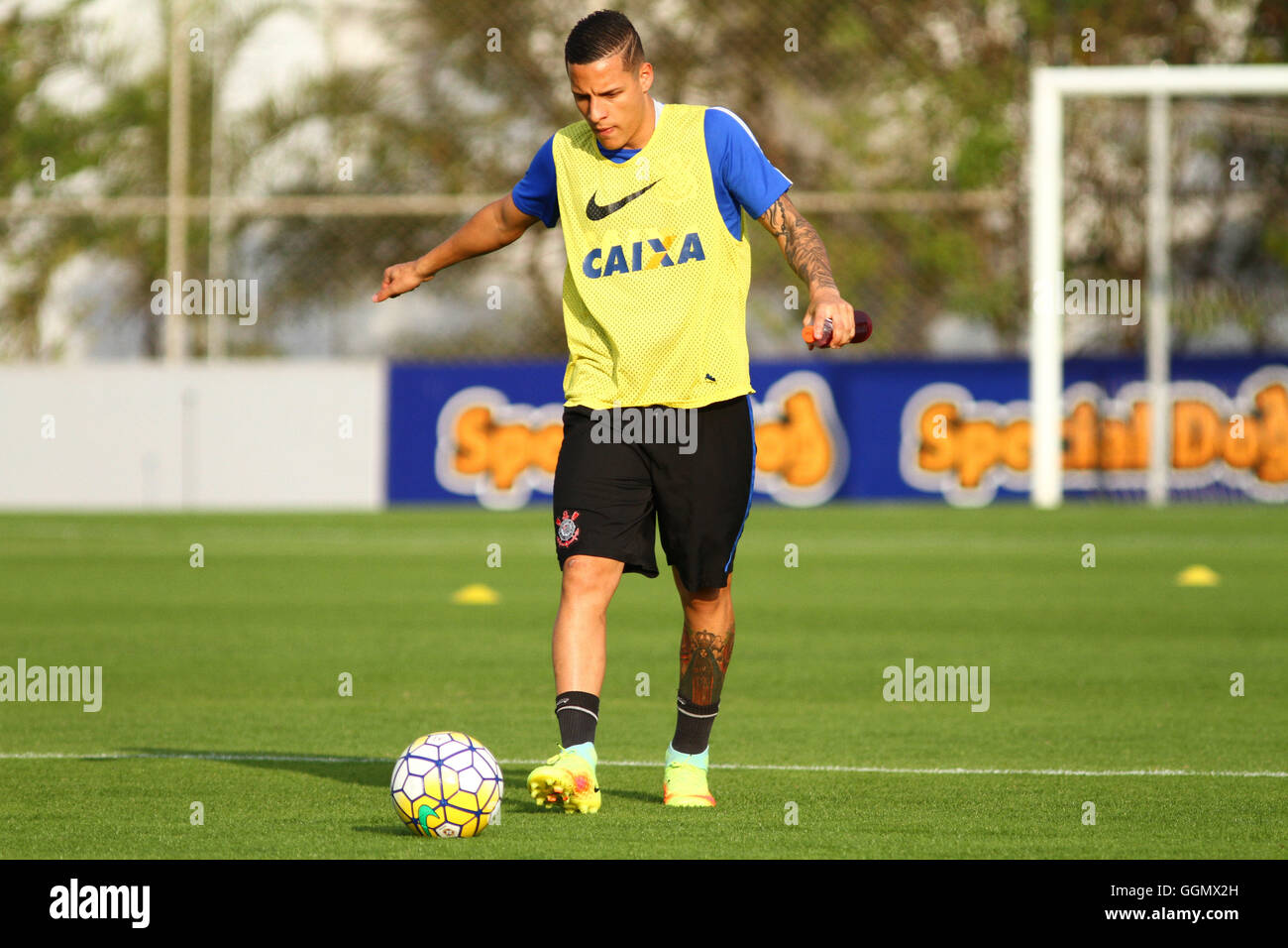 Sao Paulo, Brazil. 05th Aug, 2016. William Arana during training ...