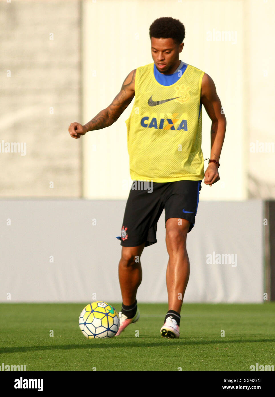 Sao Paulo, Brazil. 05th Aug, 2016. André during training Corinthians ...