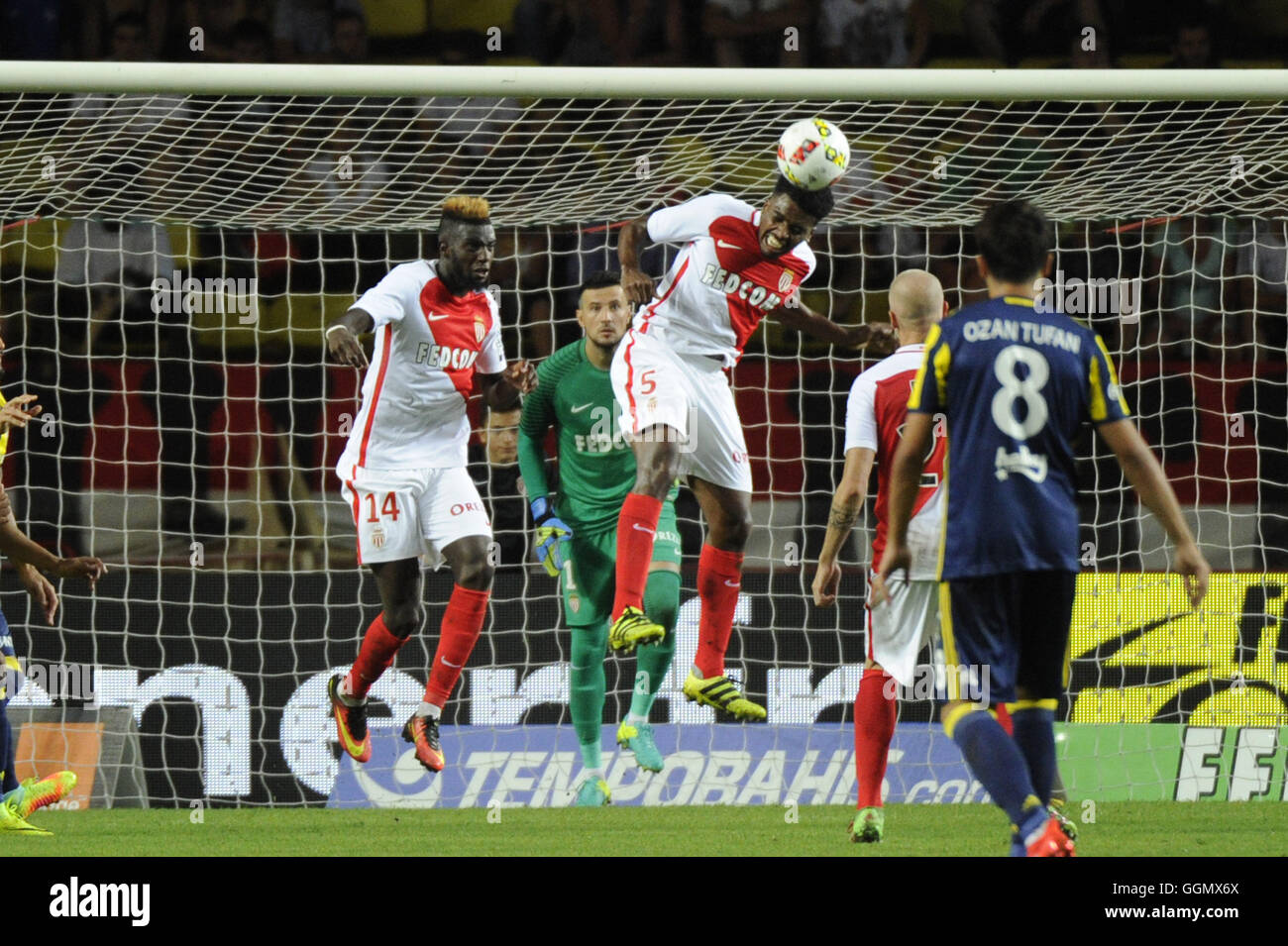 Monaco, France. 03rd Aug, 2016. UEFA Champions league qualifying round ...