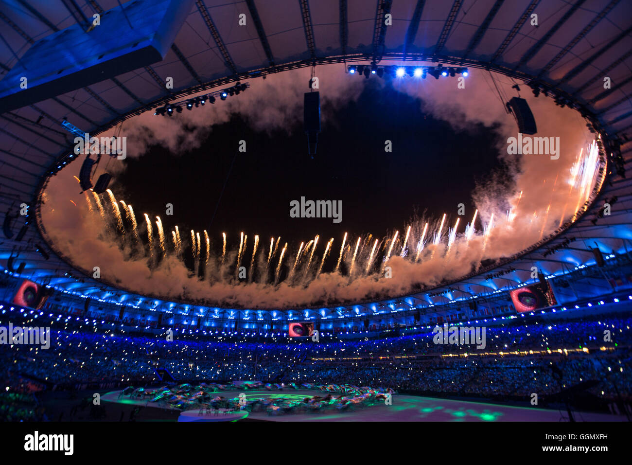 Rio de Janeiro, Brazil. 5th Aug, 2016. OPENING OF THE RIO 2016 OLYMPICS ...