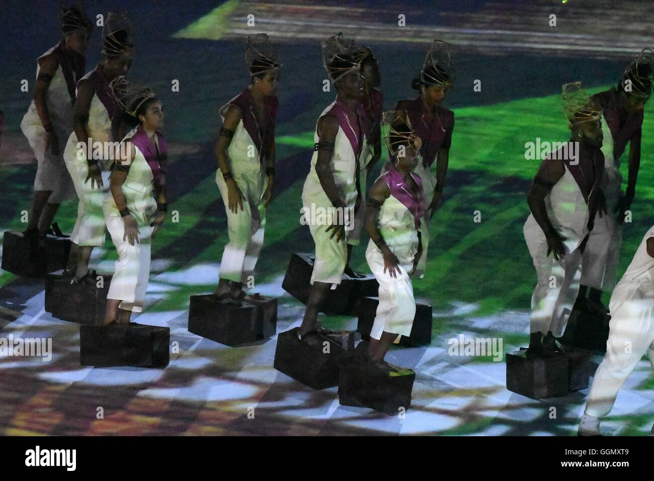 Rio de Janeiro, Brazil. 5th Aug, 2016. OPENING OF THE RIO 2016 OLYMPICS ...