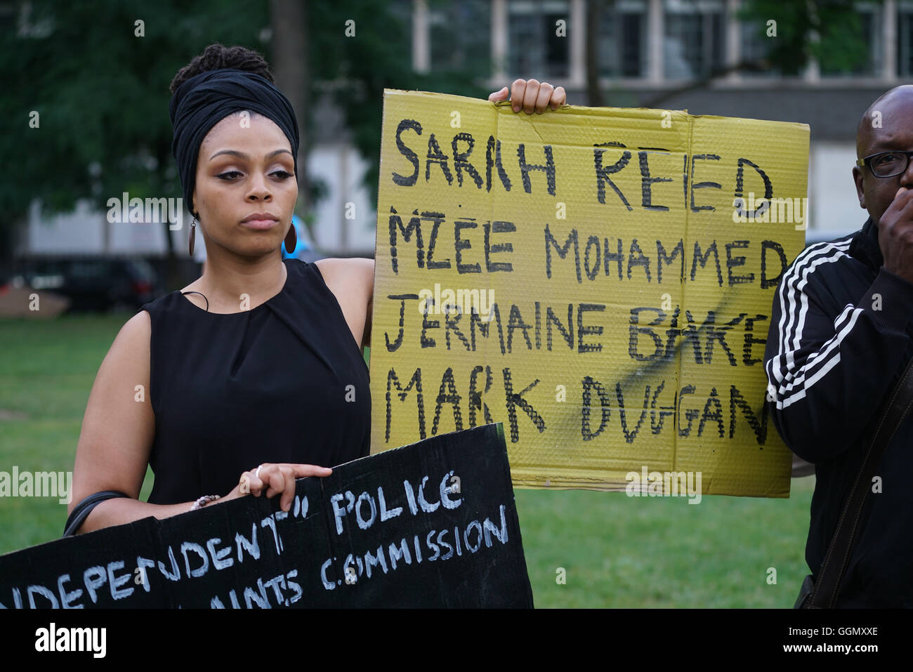 London, England, UK. 5th Aug, 2016. Hundreds from the black community ...