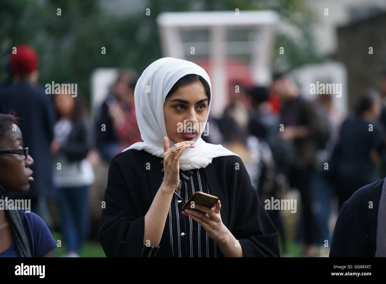 London, England, UK. 5th Aug, 2016. Hundreds from the black community ...