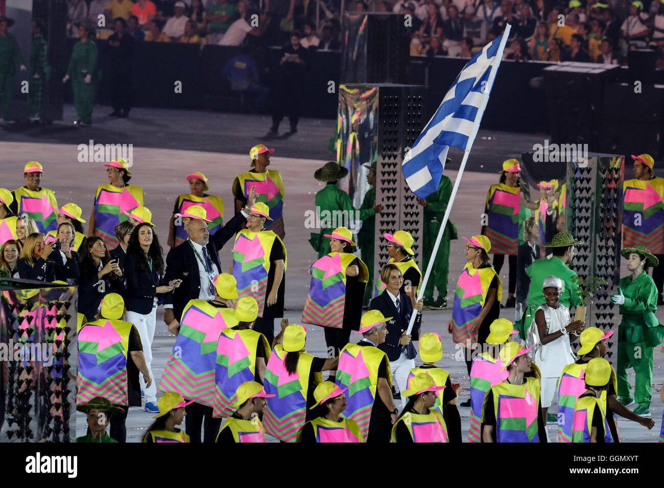 Rio de Janeiro, Brazil. 5th Aug, 2016. OPENING OF THE RIO 2016 OLYMPICS ...