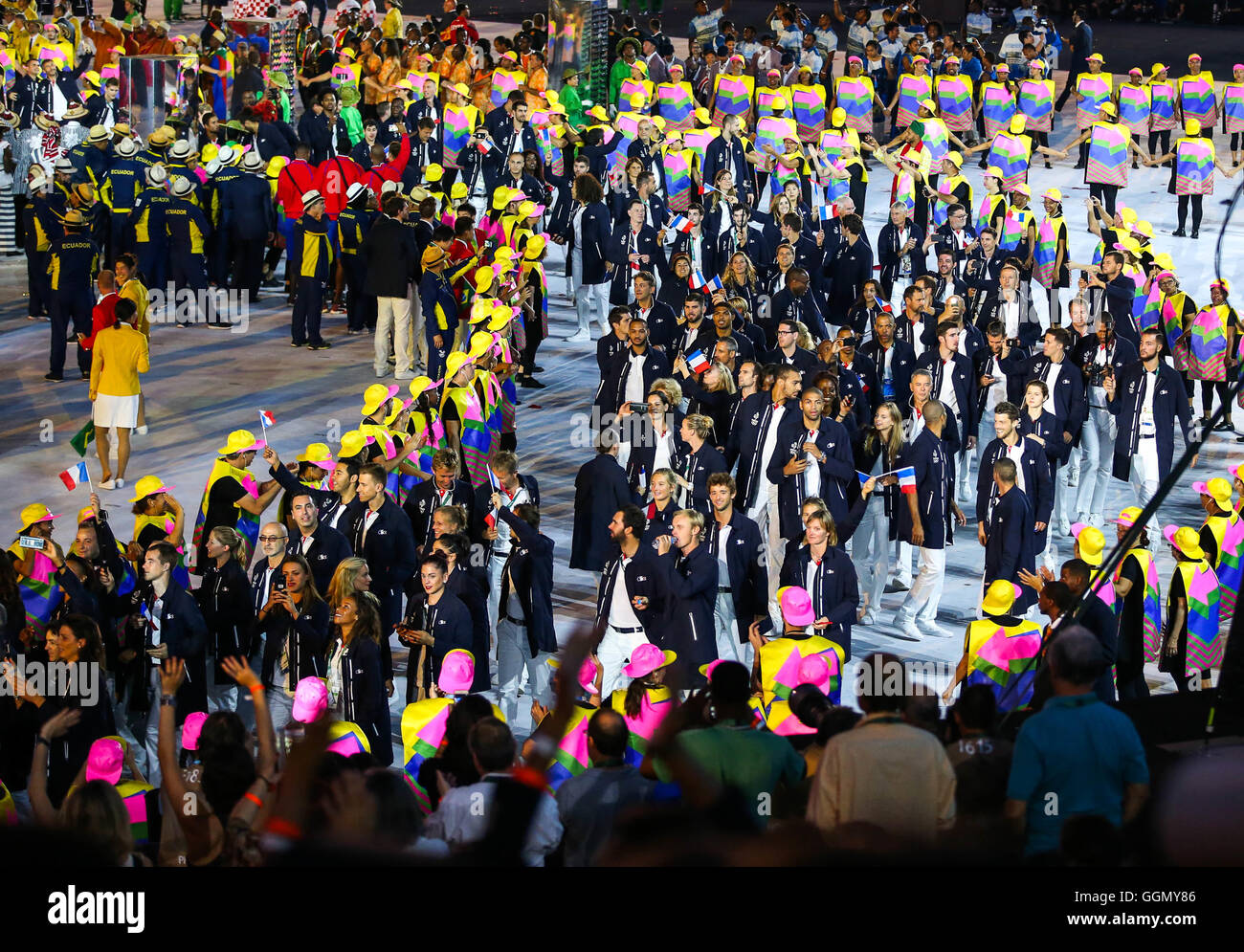 Rio de Janeiro, Brazil. 5th Aug, 2016. OPENING OF THE RIO 2016 OLYMPICS ...