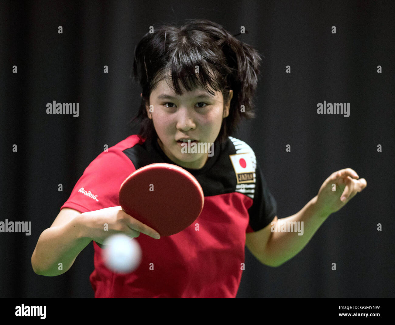 Rio de Janeiro, Brazil. 5th Aug, 2016. Miu Hirano (JPN) Table Tennis ...