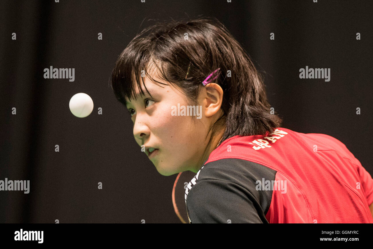 Rio de Janeiro, Brazil. 5th Aug, 2016. Miu Hirano (JPN) Table Tennis ...