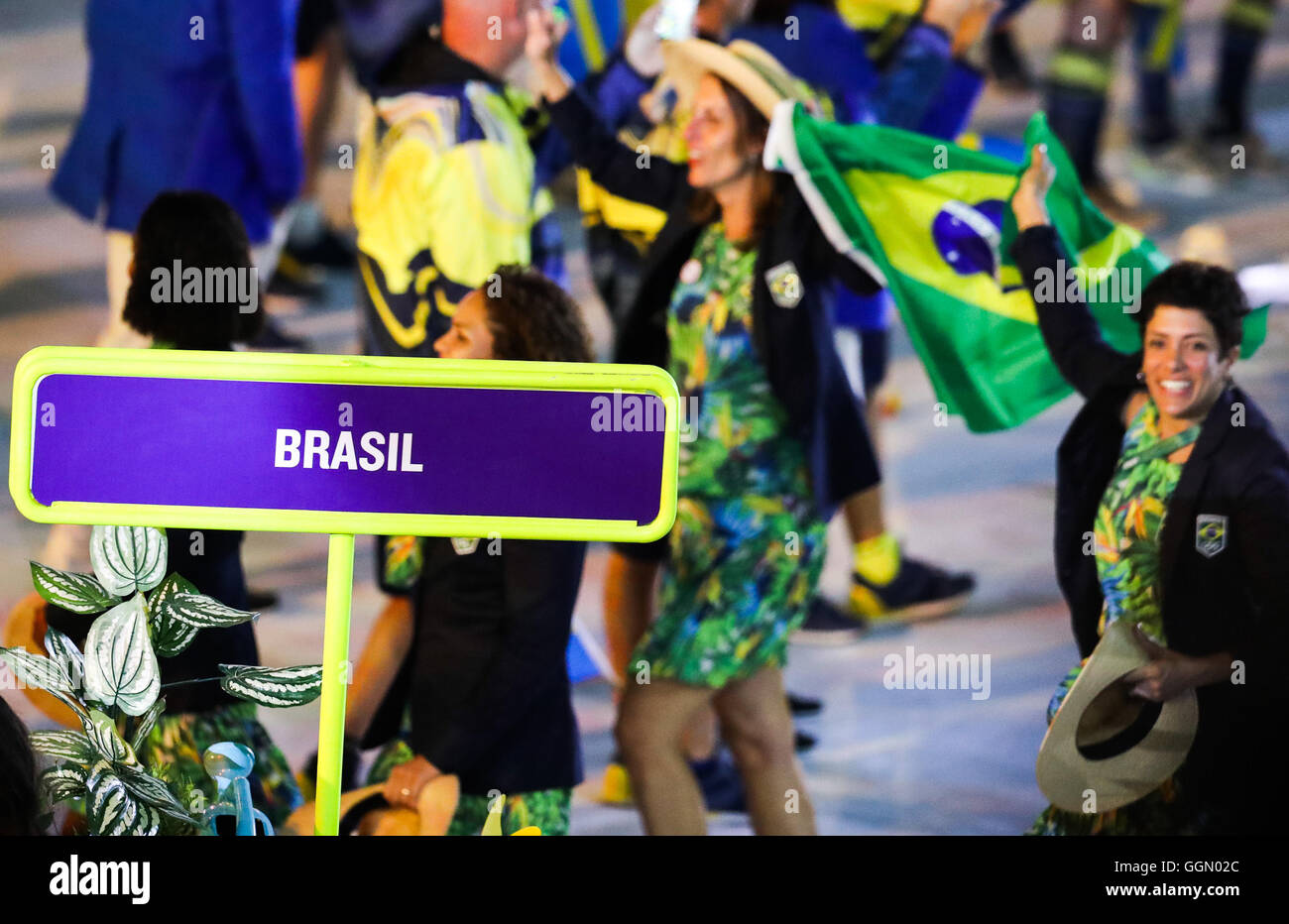Rio de Janeiro. 5th Aug, 2016. OPENING OF THE RIO 2016 OLYMPICS ...