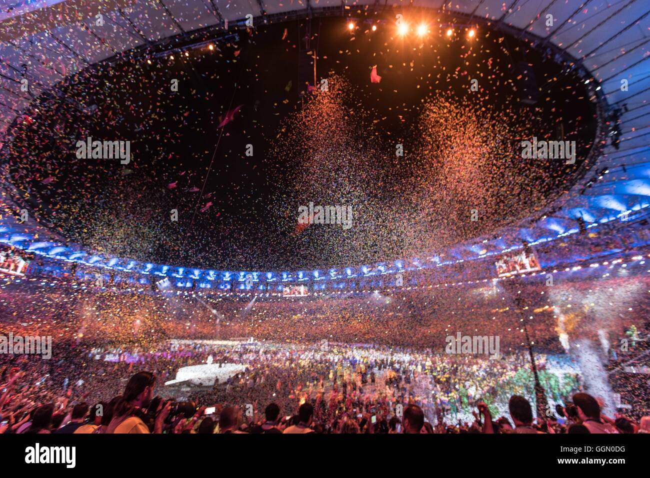 Rio de Janeiro. 5th Aug, 2016. OPENING OF THE RIO 2016 OLYMPICS ...