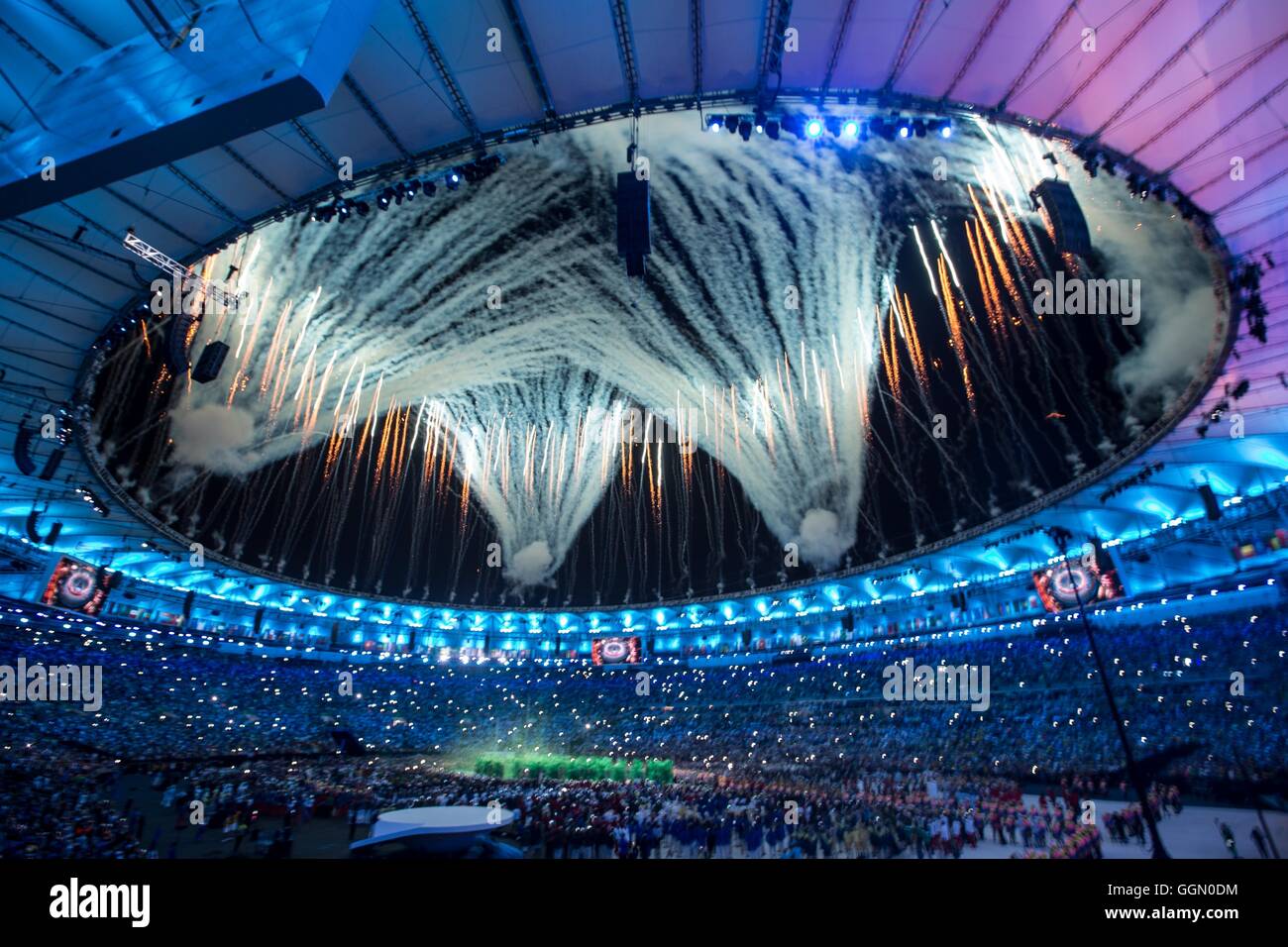 Rio de Janeiro. 5th Aug, 2016. OPENING OF THE RIO 2016 OLYMPICS ...