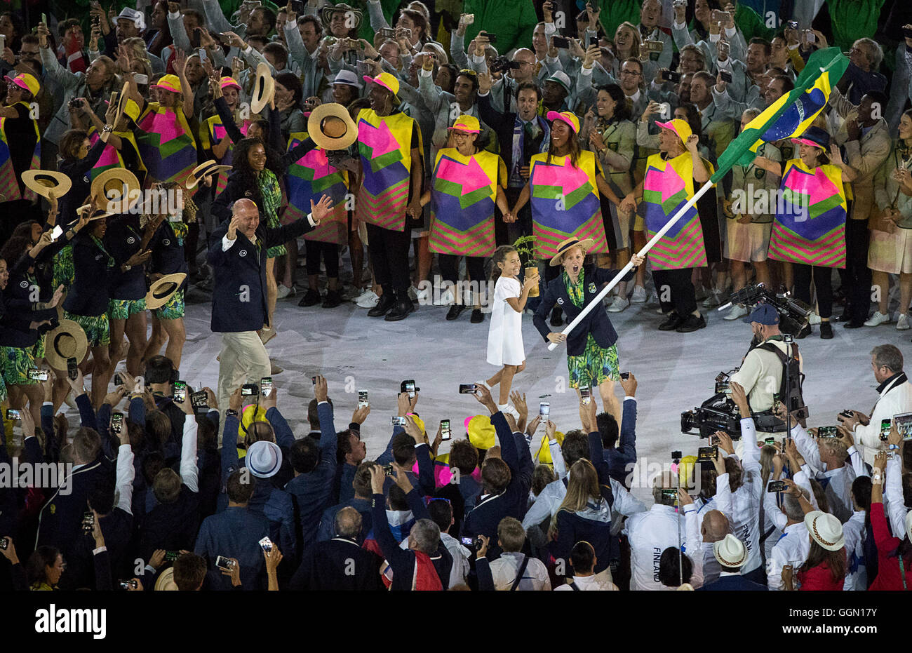 Rio de Janeiro, RJ, Brazil. 5th Aug, 2016. XXXI OLYMPIC GAME OPENING ...