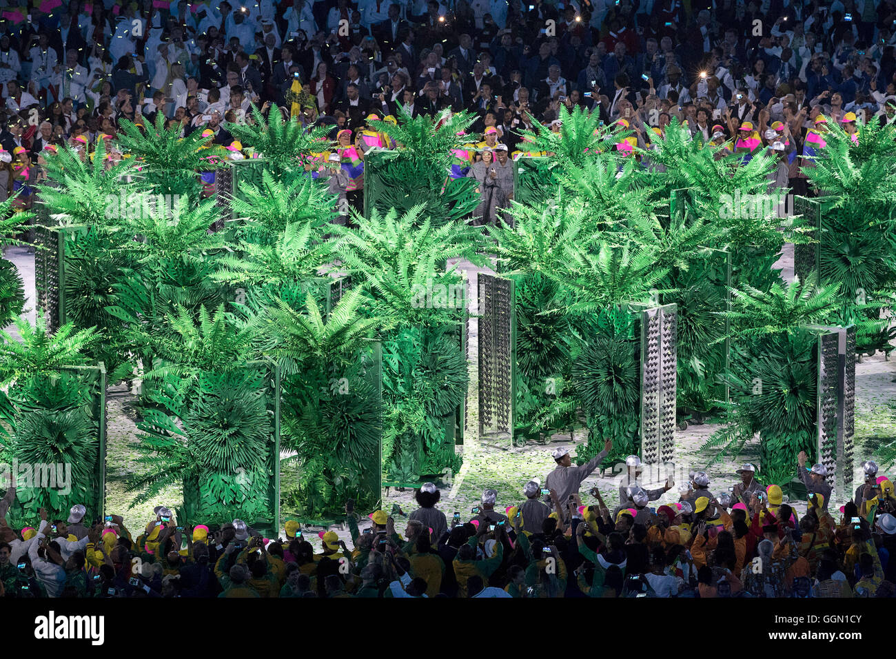 Olympic opening ceremony brazil hi-res stock photography and images - Alamy