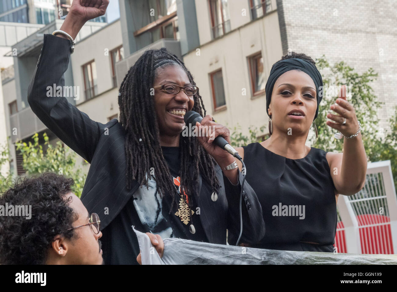 London, UK. 5th Aug, 2016. Marcia Rigg, whose brother Sean Rigg was ...