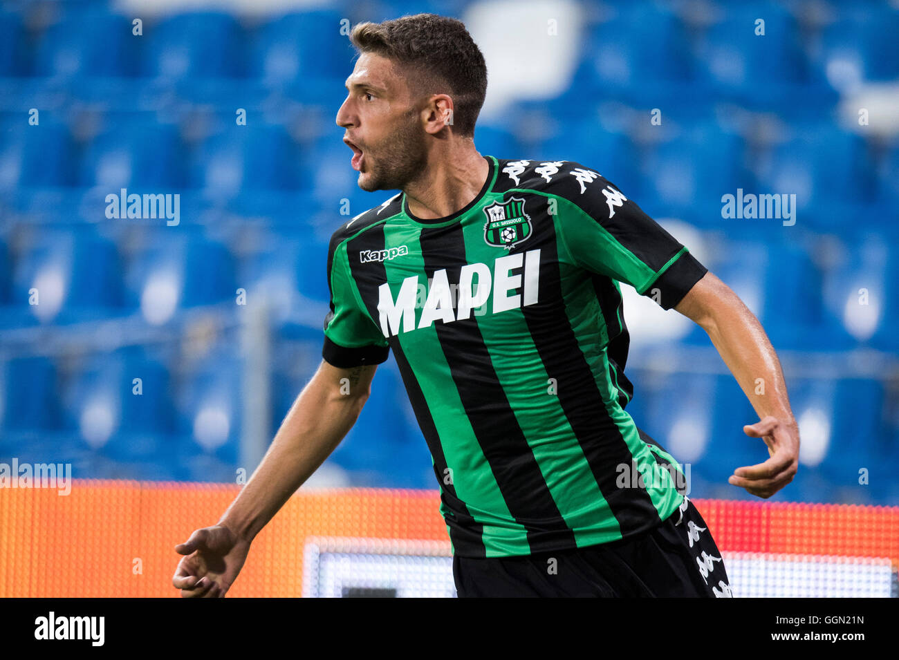 Reggio Emilia, Italy. 4th Aug, 2016. Domenico Berardi (Sassuolo ...