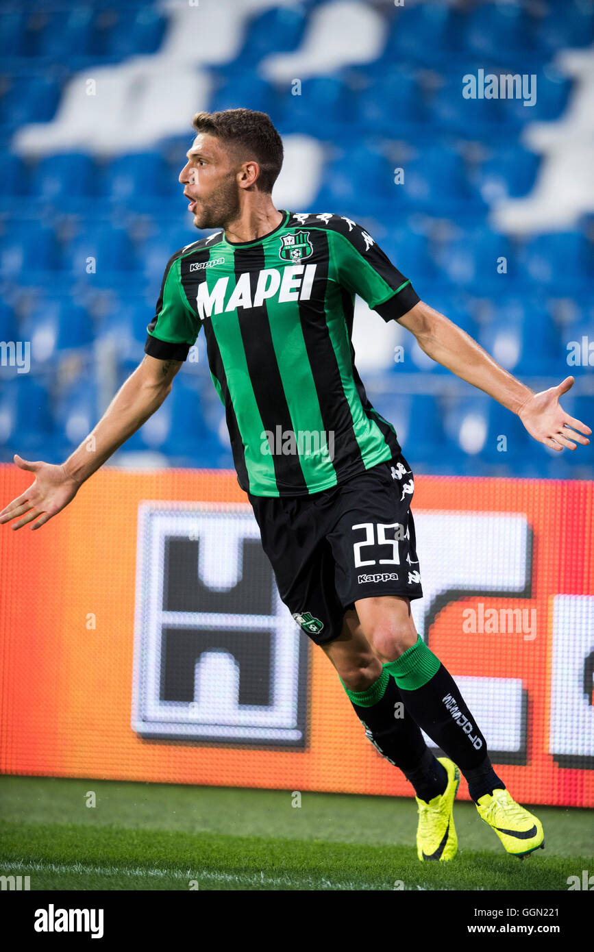 Reggio Emilia, Italy. 4th Aug, 2016. Domenico Berardi (Sassuolo ...