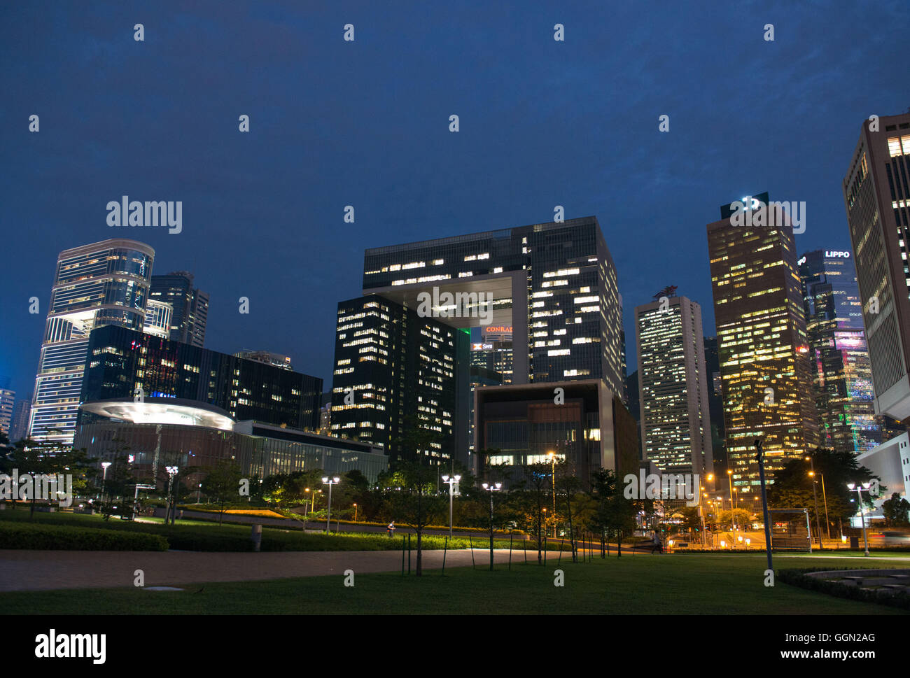Legco complex hi-res stock photography and images - Alamy