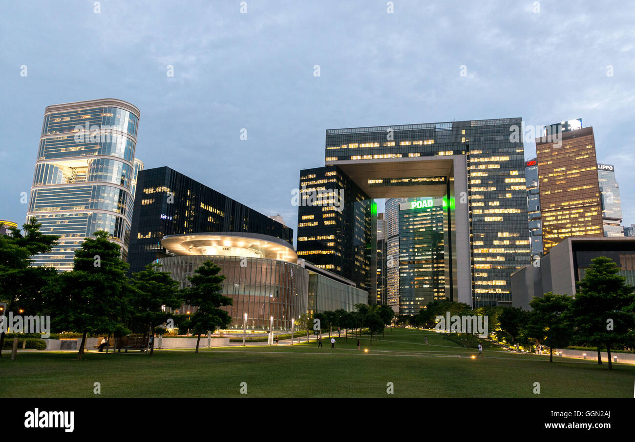 Hong Kong, Hong Kong SAR, China. 21st Sep, 2015. The lights of the ...