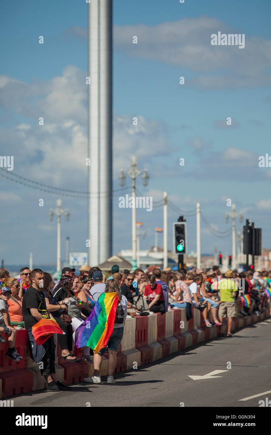 Brighton Pride 6th August 2016, England Stock Photo - Alamy