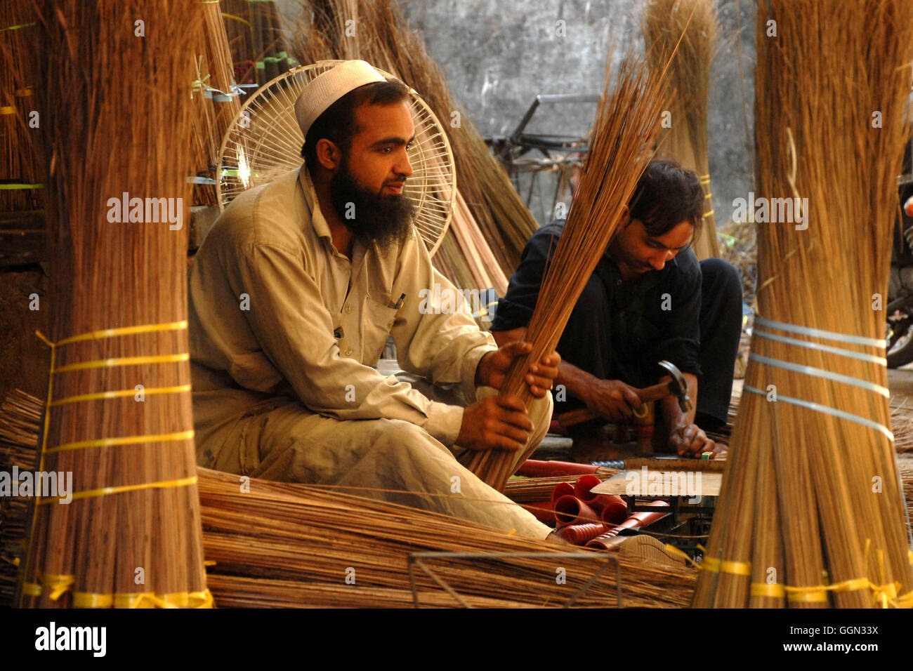 Besoms hi-res stock photography and images - Alamy