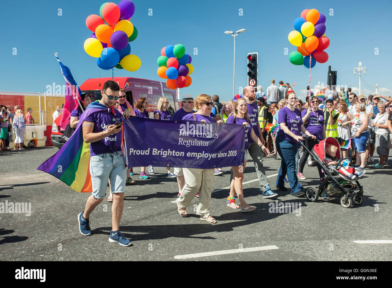 Pride uk celebration flag hi-res stock photography and images - Alamy