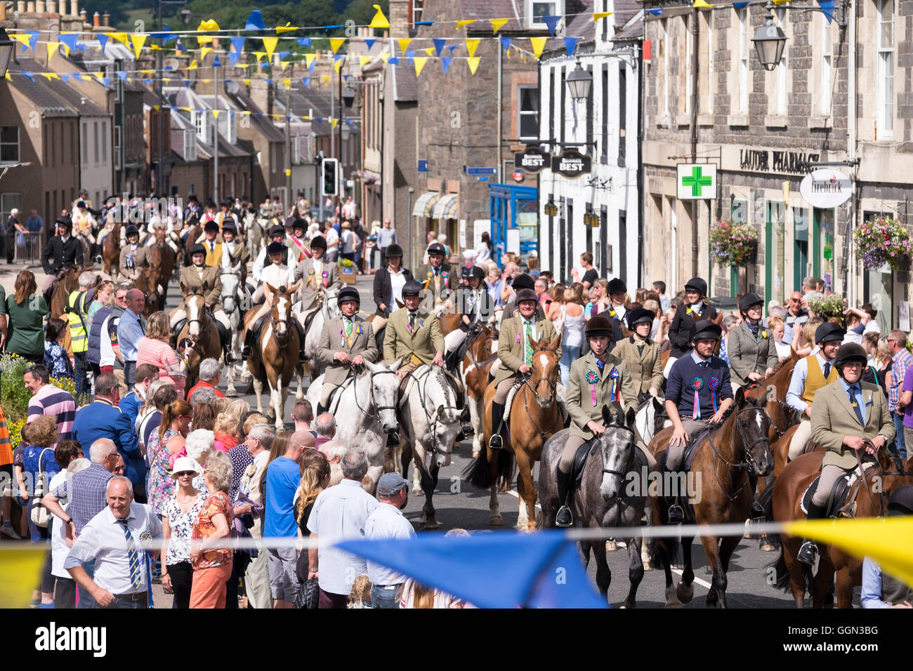 Lauder common riding hi-res stock photography and images - Alamy