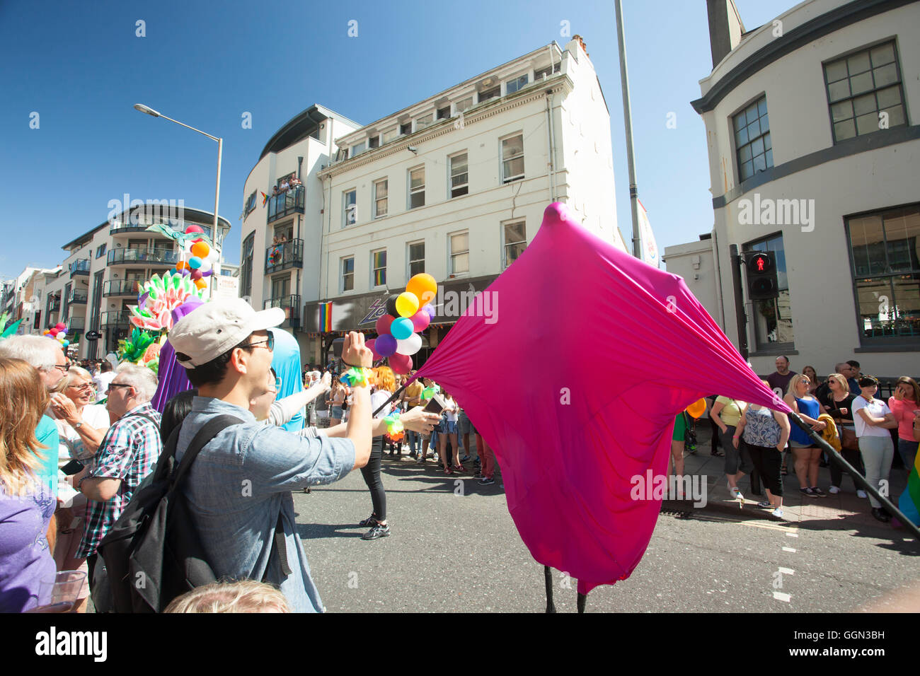 Brighton pride celebration hi-res stock photography and images - Alamy
