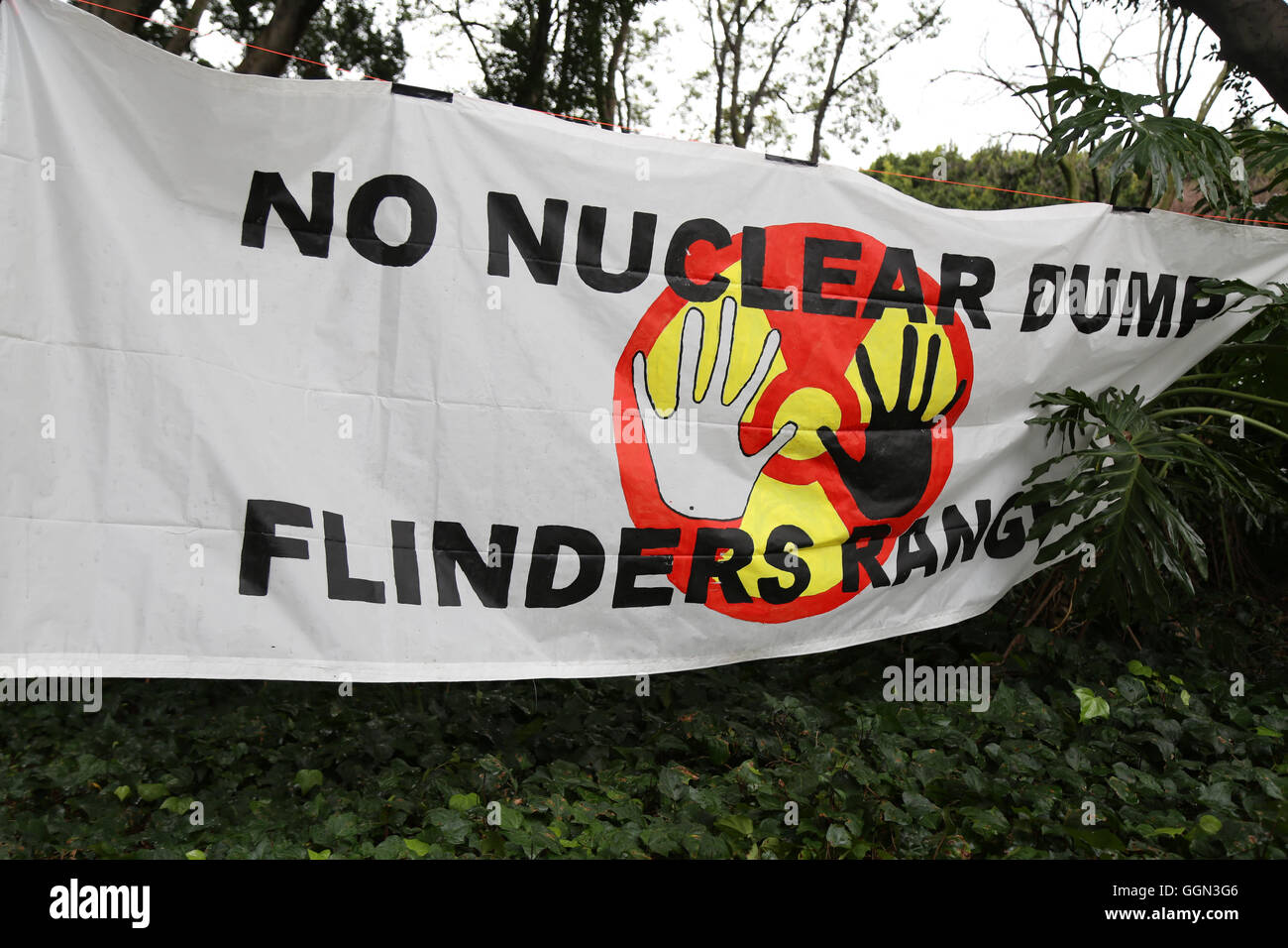 Hiroshima day protest hi-res stock photography and images - Alamy