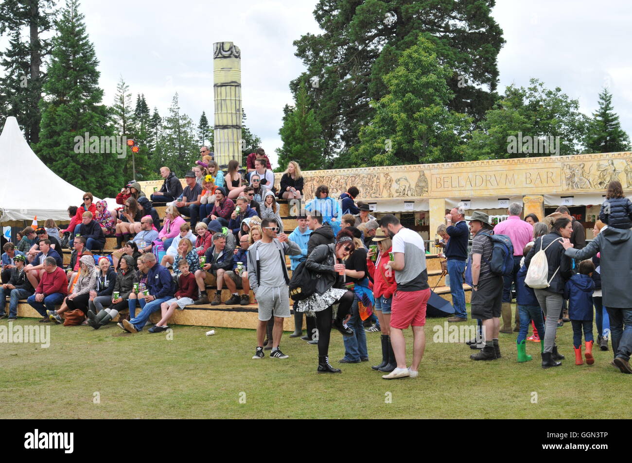 Belladrum tartan heart festival hi-res stock photography and images - Alamy