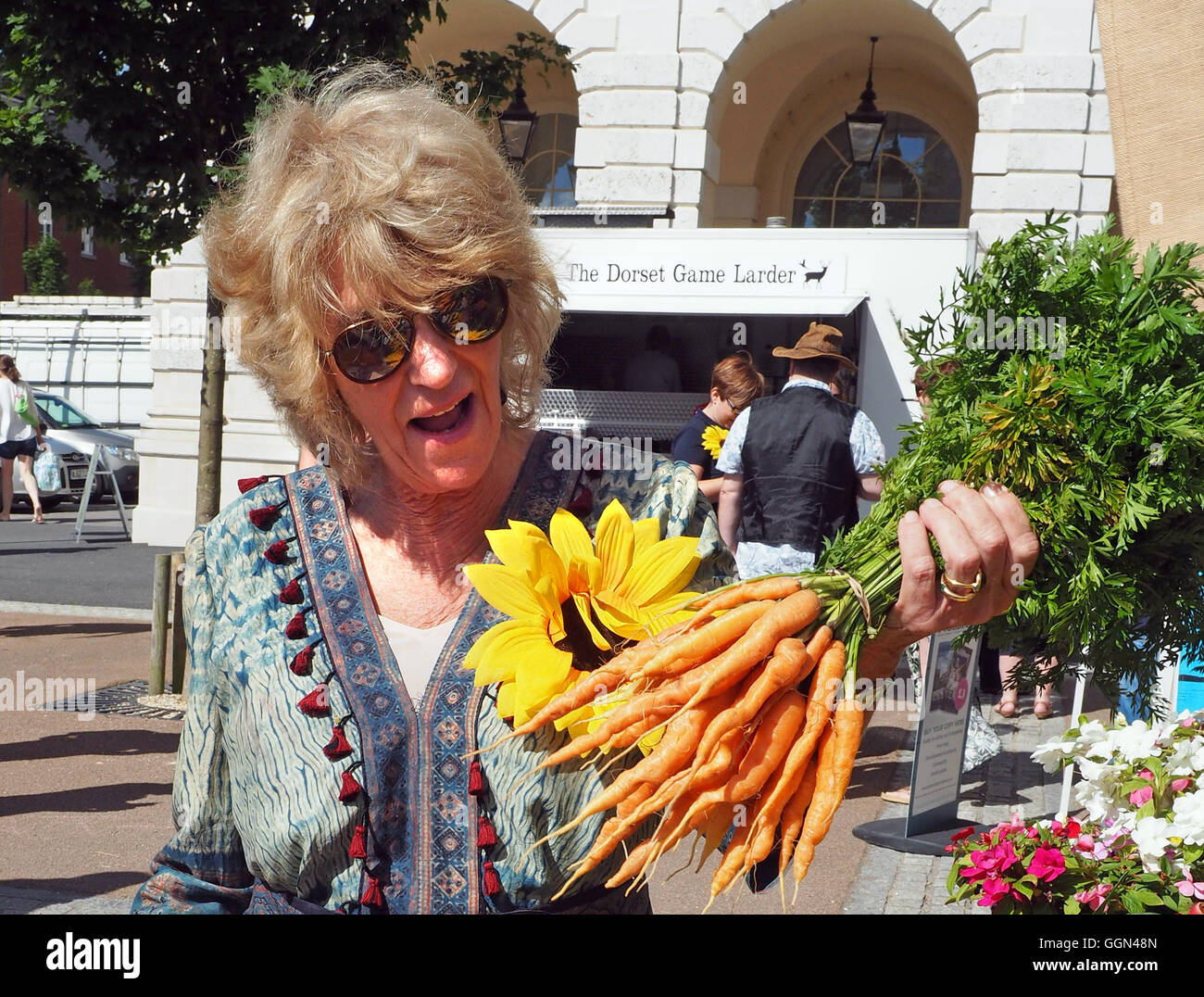 Annabel Elliott who is the sister of Camilla Duchess of Cornwall opened ...