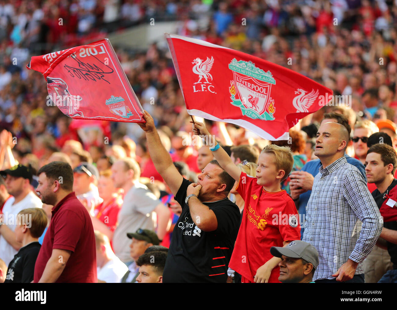Wembley Stadium, London, UK. 06th Aug, 2016. International Champions ...