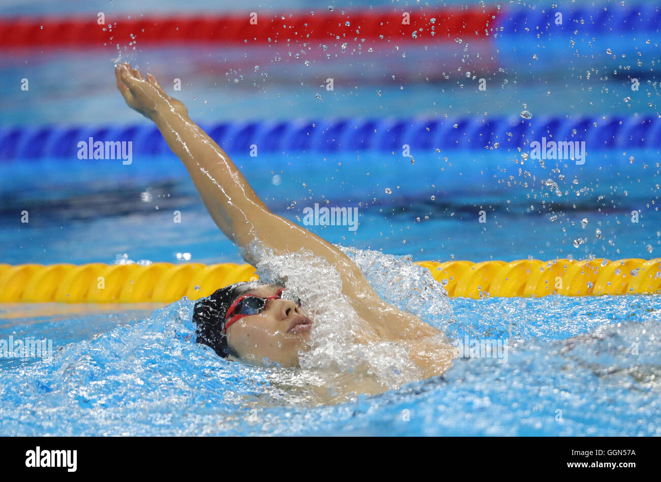 Rio de Janeiro, Brazil. 6th Aug, 2016. Wang Shun of China competes in ...