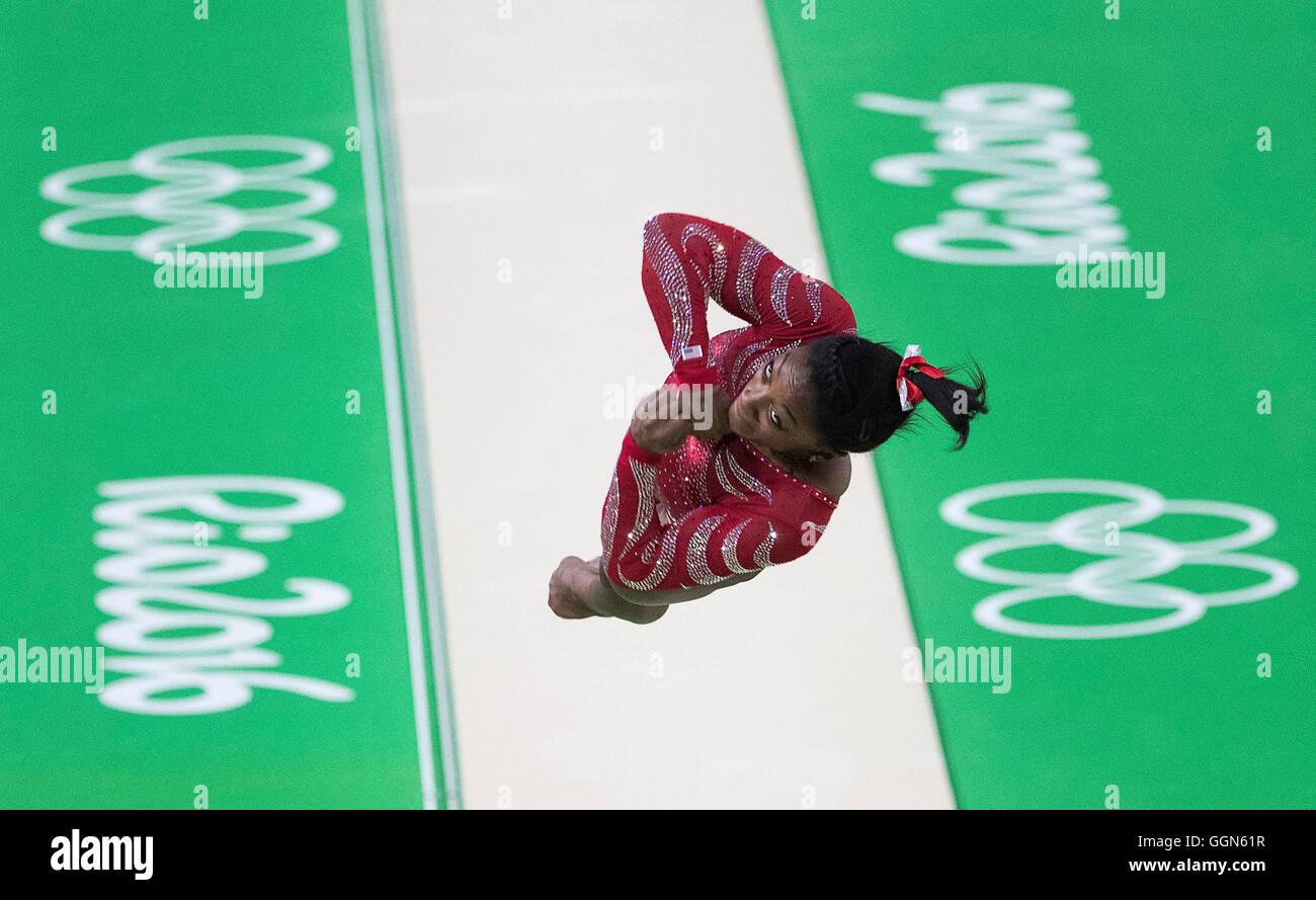 Rio de Janeiro, RJ, Brazil. 4th Aug, 2016. TEAM USA: Women's Gymnastics ...