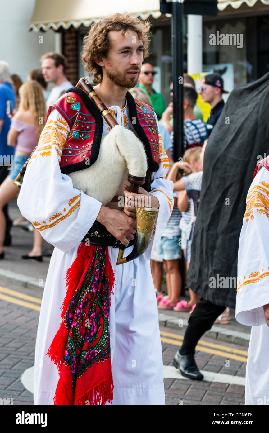 Broadstairs Folk Week Festival. Parade. Morena Slovak Dance Company ...