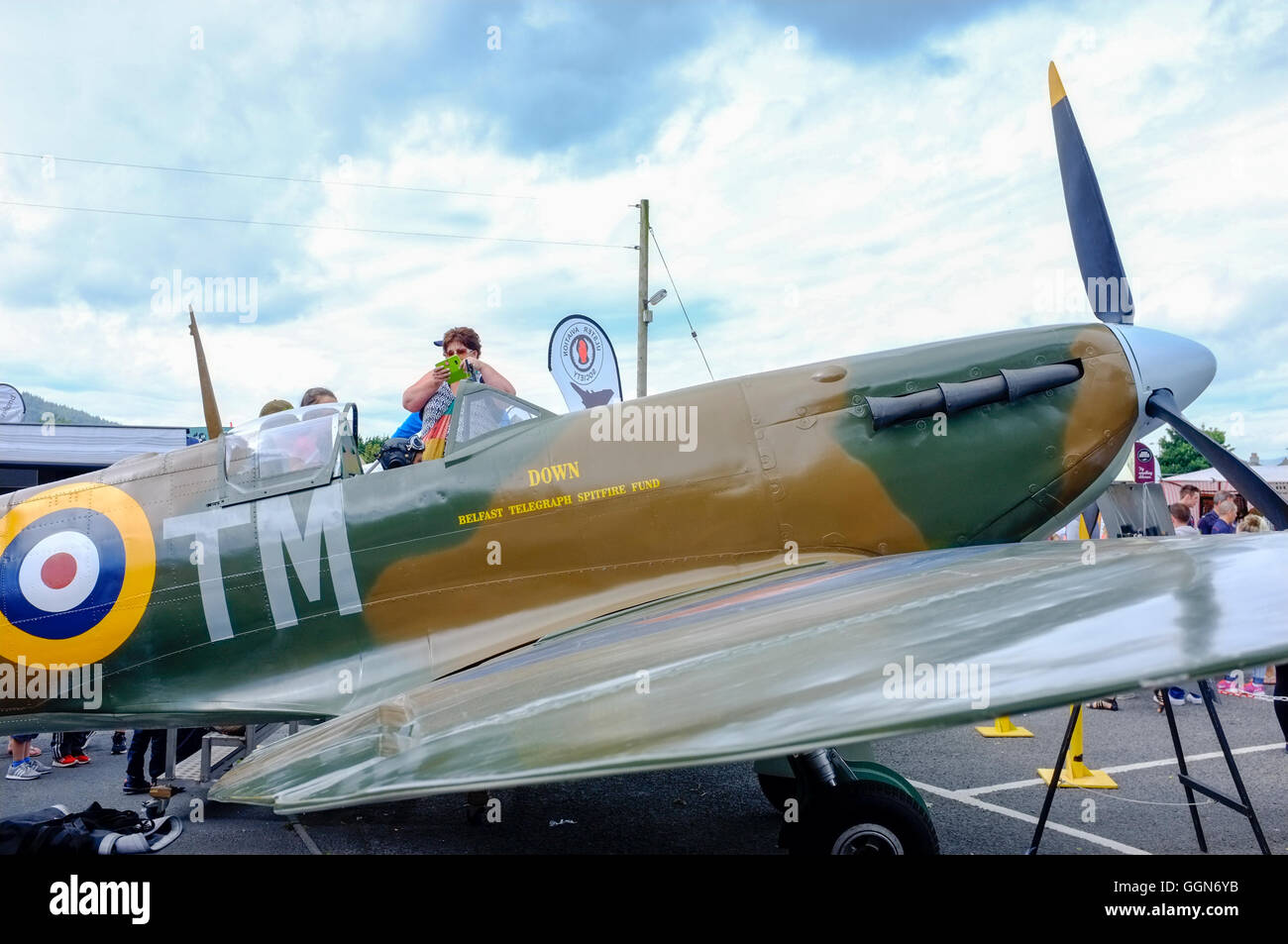 Replica Spitfire High Resolution Stock Photography and Images - Alamy